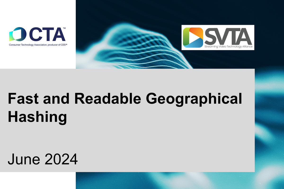 Fast and Readable Geographical Hashing – Consumer Technology Association®