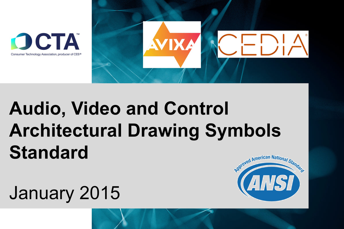Audio, Video and Control Architectural Drawing Symbols Standard ...