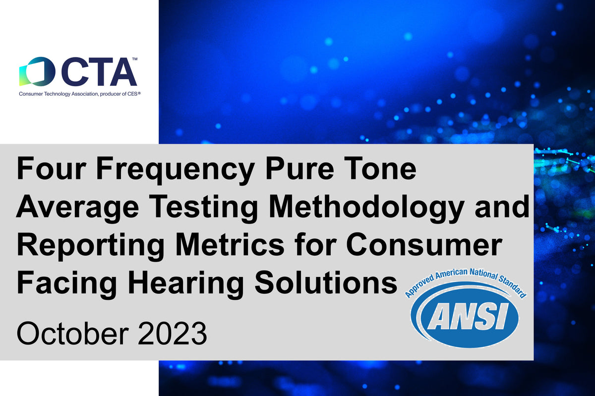 PTA4 Testing Methodology and Reporting for Consumer Hearing Solutions ...