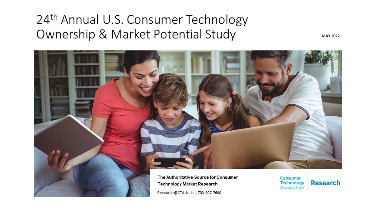 24th Annual U.S. Consumer Technology Ownership and Market Potential St ...
