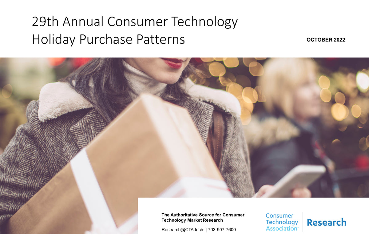 29th Annual Consumer Technology Holiday Purchase Patterns – Consumer ...